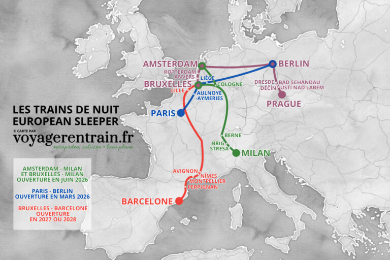 Guide complet sur les trains de nuit European Sleeper - Voyager en train